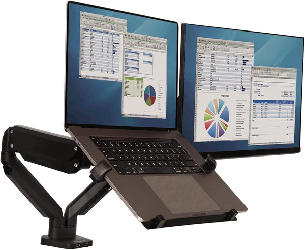 Clip-on Laptop Arm Accessory For Platinum Monitor Arms – DeskStand™