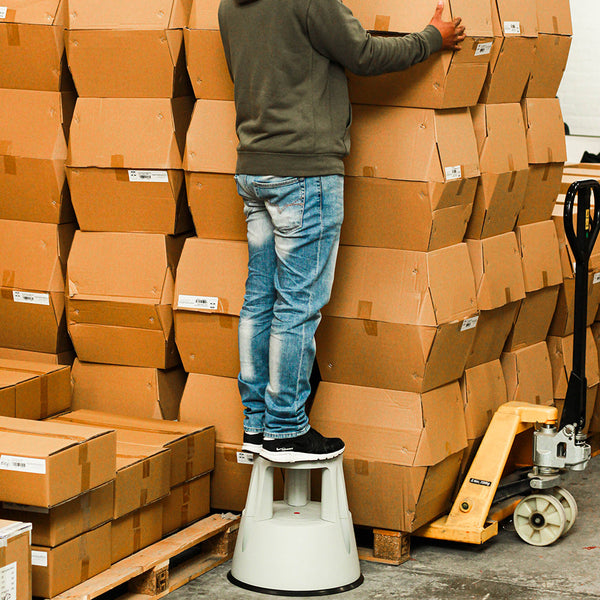 Kick Stepper Stool – DeskStand™