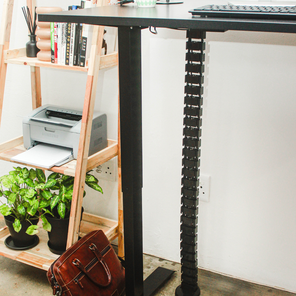 Cable Management Block System for Height-Adjustable Desks – DeskStand™